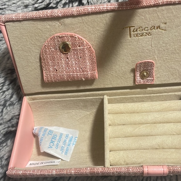 Storage & Organization | Sparkly Pink Jewelry Case | Poshmark